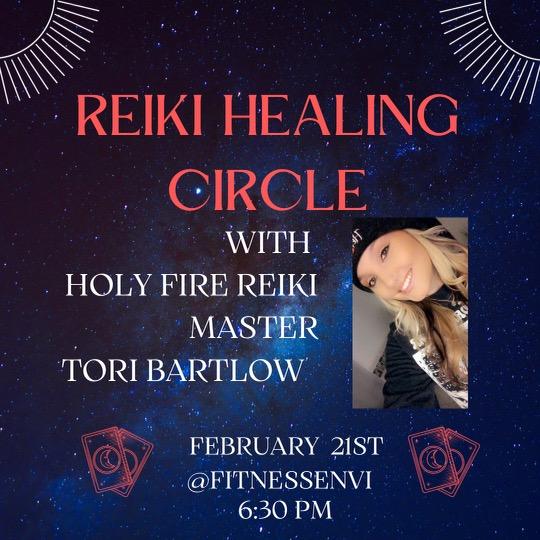 Reiki Healing Circle - Aubrey Worek - Exercise Physiologist